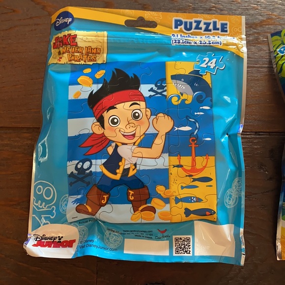 Disney | Games | 5 Nwt Disney Puzzles Cars Mickey Mouse Jake | Poshmark
